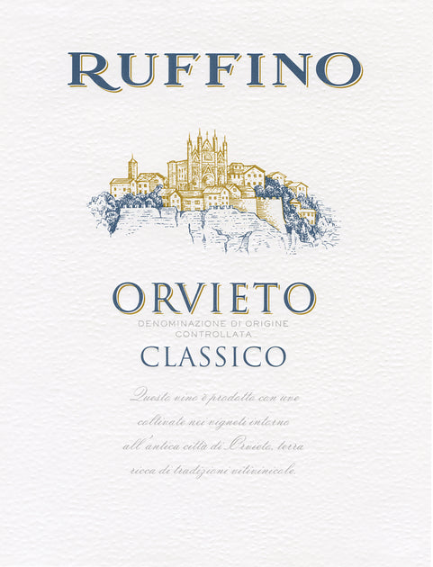 Ruffino Orvieto Classico D.O.C. 2023 – Platinum Wines